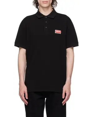 Kenzo Logo Embroidered Short-sleeved Polo Shirt