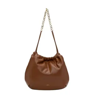 A.p.c. Gathered Chain Shoulder Bag