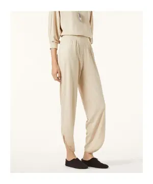 Loro Piana Asymmetrical Knitted Trousers