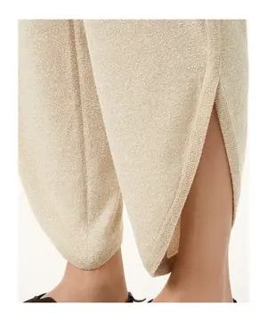 Loro Piana Asymmetrical Knitted Trousers