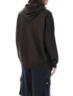 Isabel Marant Étoile Matte Logo Printed Drawstring Hoodie