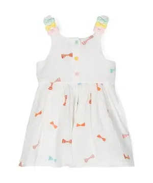 Stella McCartney Sleeveless Bow Print Dress