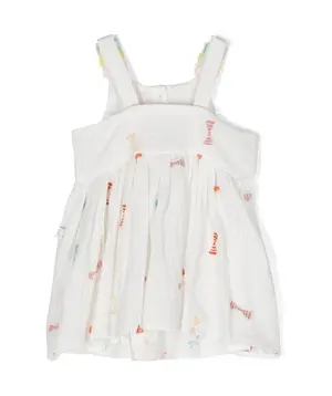 Stella McCartney Sleeveless Bow Print Dress
