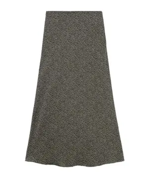 Loro Piana Simona Skirt - Black/ivory