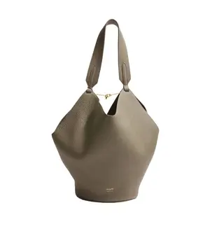 Khaite Logo Shoulder Bag