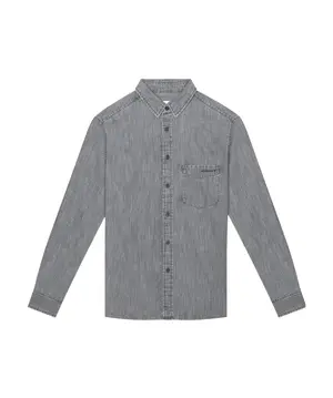 Isabel Marant Étoile Lako Embroidered-logo Denim Shirt