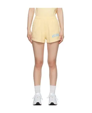 SPORTY  RICH Sporty Rich Logo Embellished Shorts