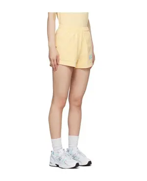 SPORTY  RICH Sporty Rich Logo Embellished Shorts
