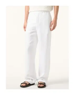 Loro Piana Elastic Waist Casual Pants