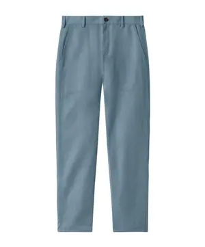Loro Piana Casual Pants With Belt Loops - Blue