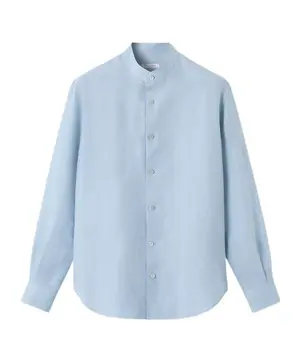 Loro Piana Long Sleeve Shirt - Blue