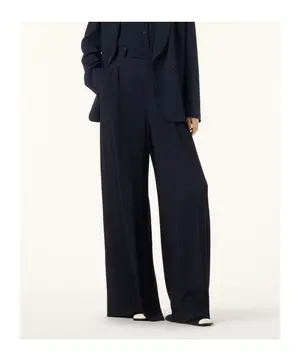 Loro Piana Stephen Pleated Wide-leg Trousers