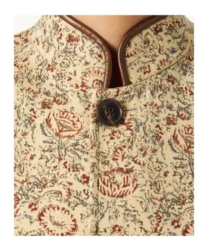 Loro Piana Long Sleeve Button-front Jacket