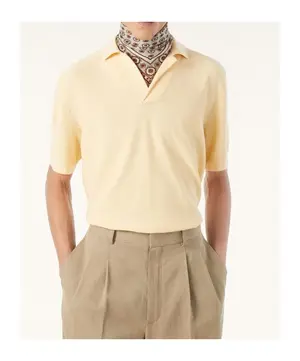 Loro Piana Buttonless Polo Shirt