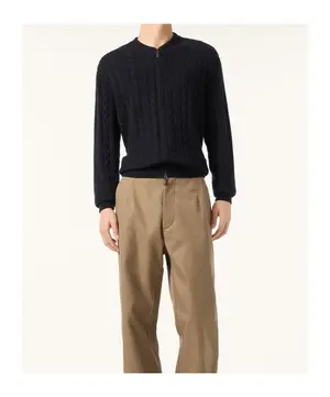 Loro Piana Cedar Bomber Cardigan