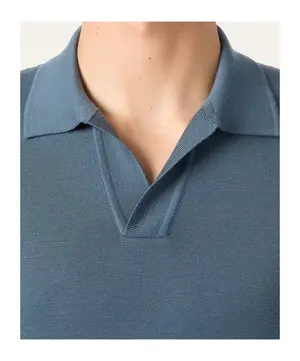 Loro Piana Buttonless Polo-shirt