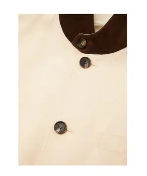 Loro Piana Roadster Jacket With Suede Trim