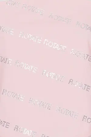 ROTATE BY BIRGER CHRISTENSEN Logo Embellished Bandana Top