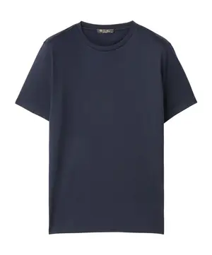 Loro Piana Short-sleeve Wool T-shirt - Black