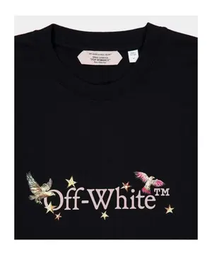 Off-White Logo Printed Crewneck T-shirt