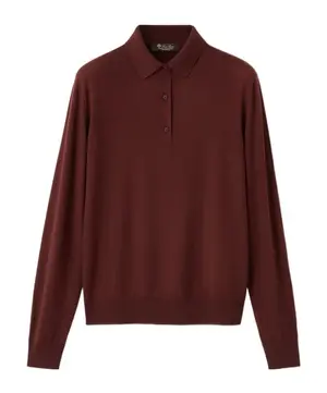 Loro Piana Royal Lightness Polo Shirt - Brown