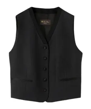 Loro Piana Kilian Vest - Black