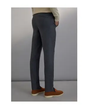 Loro Piana Wool Straight Casual Pants