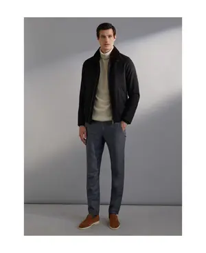 Loro Piana Wool Straight Casual Pants