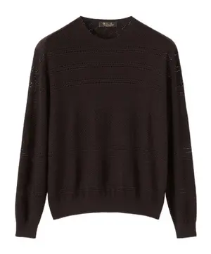 Loro Piana Royal Lightness Crewneck - Vin Chaud