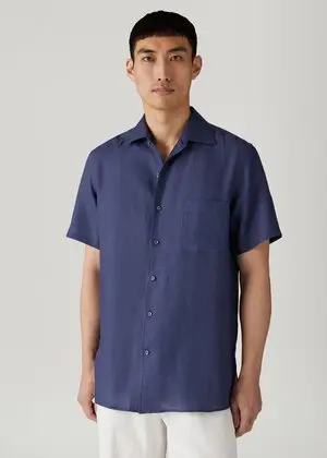 Loro Piana Logo Short-sleeved Shirt