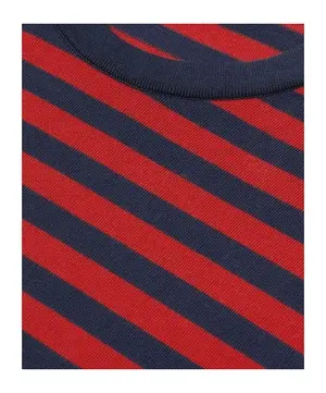 Loro Piana Barquetine Crewneck Striped Long Sleeve