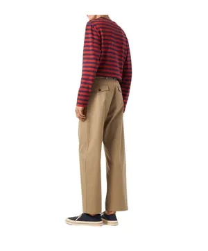 Loro Piana Barquetine Crewneck Striped Long Sleeve