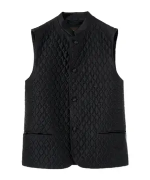 Loro Piana Windsor Vest - Black