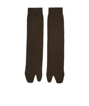 MAISON MARGIELA Tabi Socks - Brown