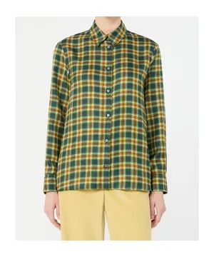 Max Mara Collared Long-sleeved Shirt