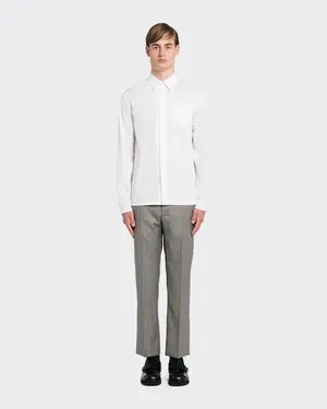Prada Poplin Tailored Shirt