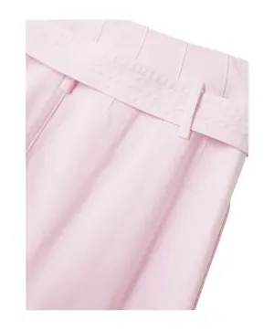 AGOLDE Maria Mcmanus High-waisted Belted Wide-leg Jeans - Pink