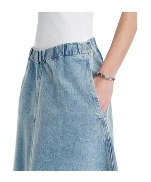 AGOLDE Maria Mcmanus Denim Skirt