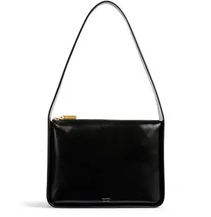 Khaite Leather Shoulder Bag - Black