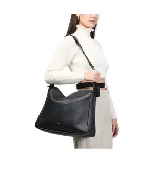 Max Mara Kipper Leather Shoulder Bag