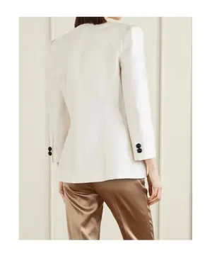 Valentino Garavani Notched Lapel Button-up Blazer