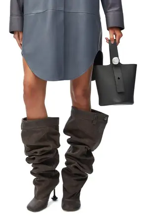 Loewe Pebble Mini Bucket Bag