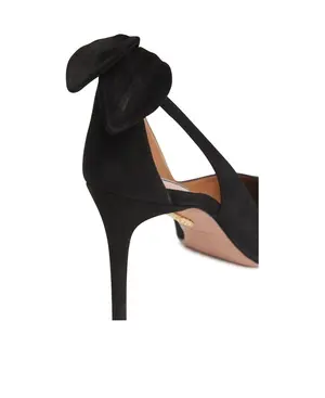 AQUAZZURA 85 Bow High Heels