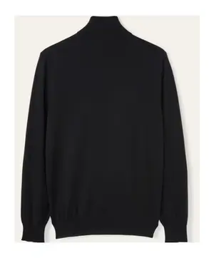 Loro Piana Freshly Cut Wool Semi-zipper Sweater