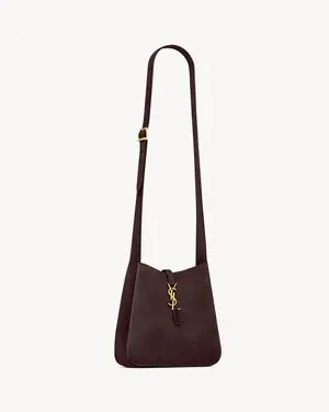 Saint Laurent Le 5 A 7 Supple Crossbody In Suede