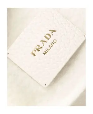 Prada Washed Twill Minidress