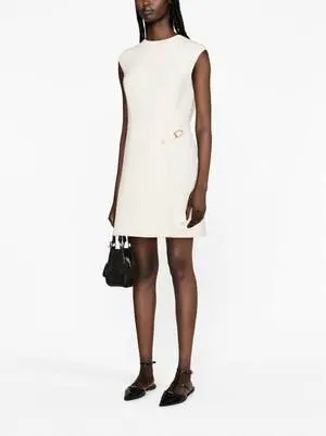 Prada Washed Twill Minidress