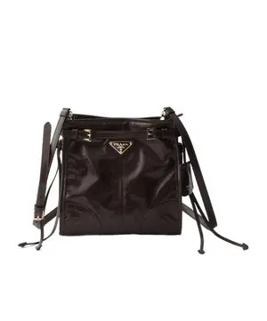 Prada Bonnie Leather Mini Shoulder Bag