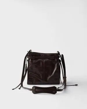 Prada Bonnie Leather Mini Shoulder Bag