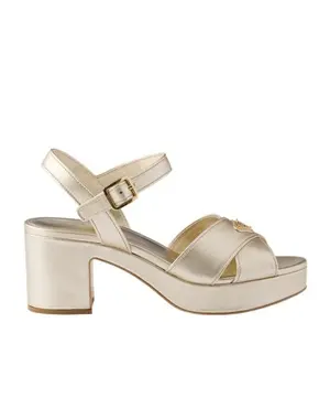 Prada Nappa Leather Platform Sandals